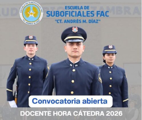 ESUFA abre segunda convocatoria 2026 para docentes hora cátedra ...